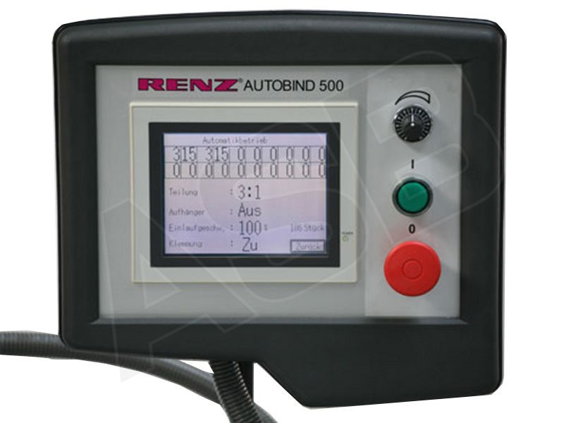 RENZ Autobind 500 HS - Laize 500mm, épaisseur max. 23 mm