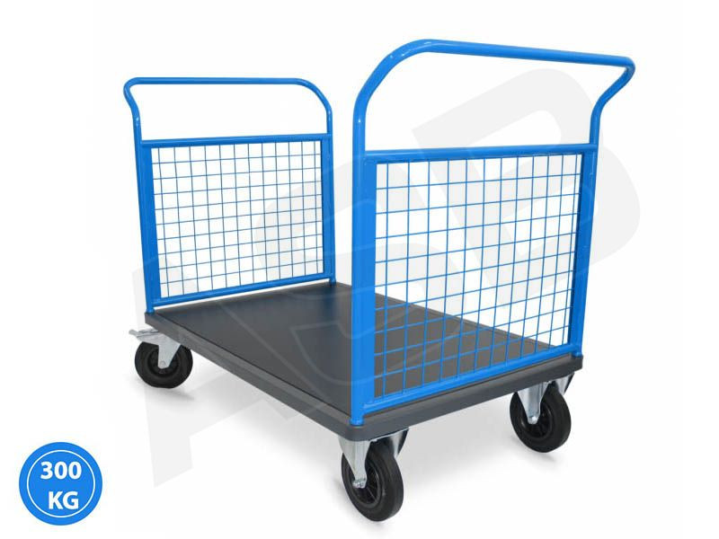 Chariot 2 Dossiers Grillagés - Plusieurs formats disponibles, charge 300 kg